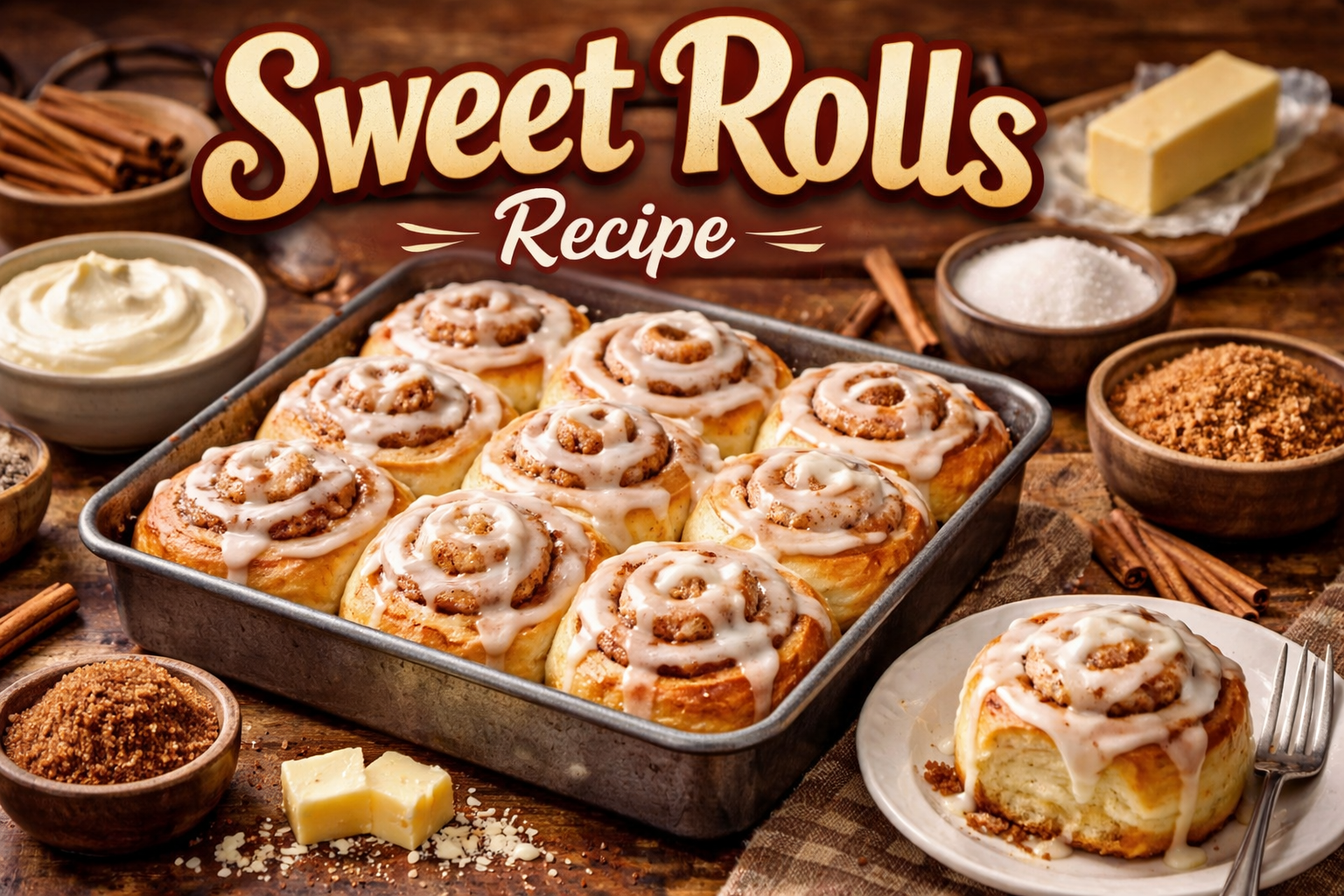 Easy Sweet Rolls Recipe for Soft, Delicious Homemade Treats